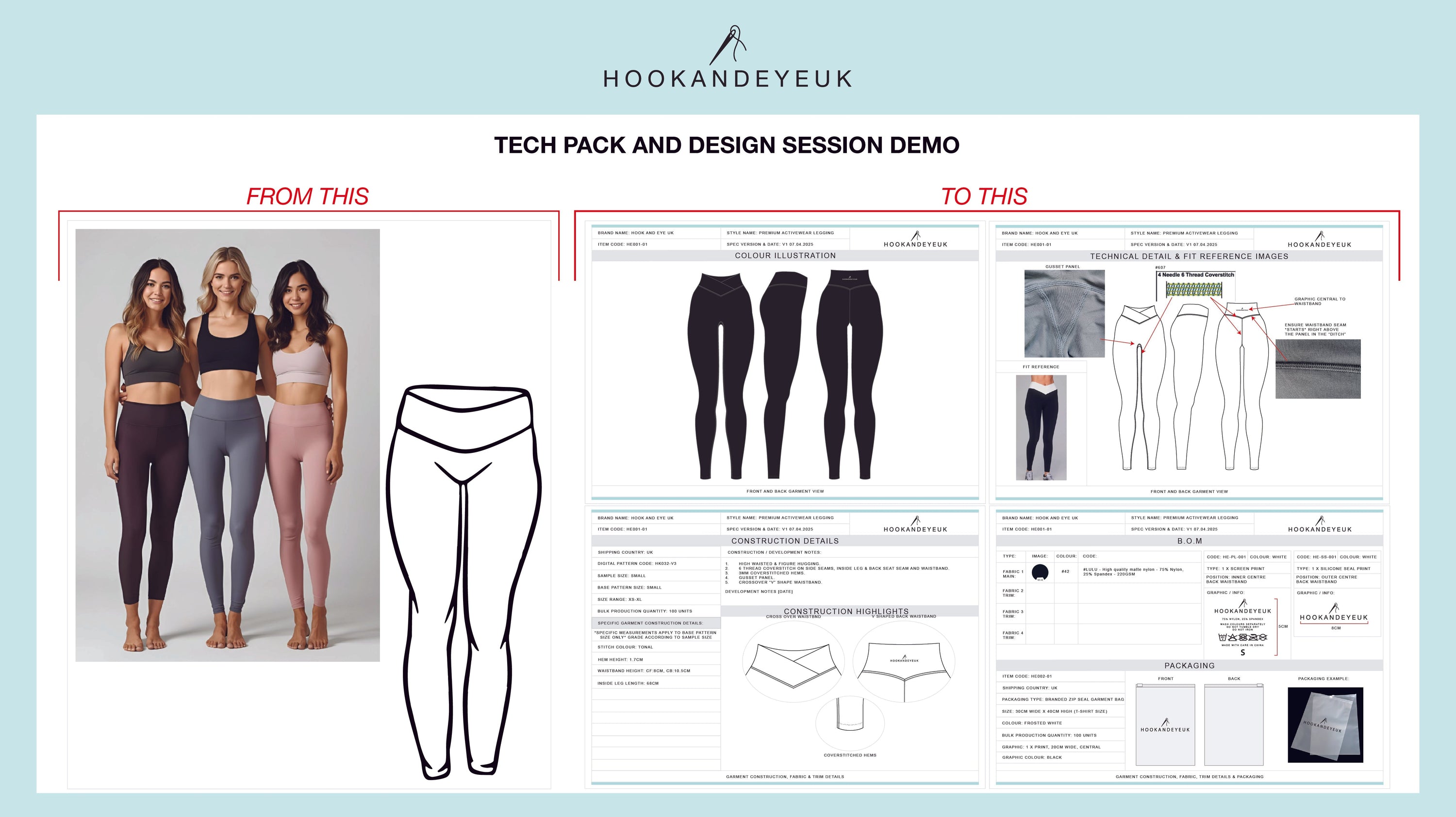 What Is a Tech Pack? Essential Fashion Guide – Hook and Eye UK – HOOK ...